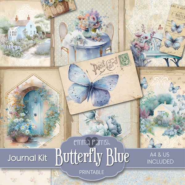 Butterfly Journal - Etsy