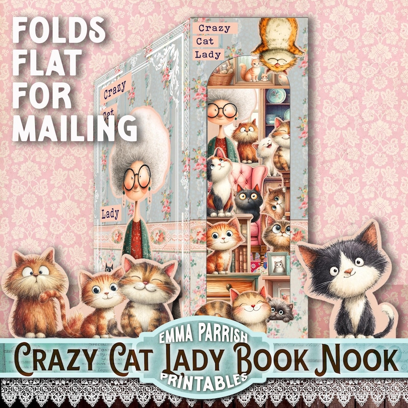 Cat Nooks - Etsy UK