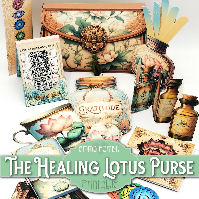 Lotus Health Journal - Etsy
