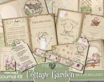 Cottagecore Scrapbook Paper - Etsy