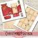 Christmas Mailbox Printable, Postbox, Letter to Santa, Mini Papercraft ...