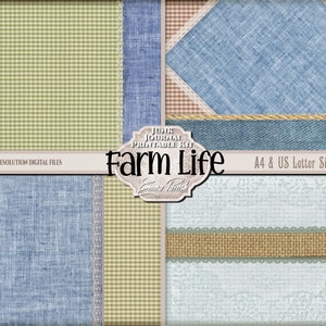 Farm Printable Junk Journal Download, Farm Life Printable Kit ...