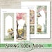 Spring Book Nook Printable Kit - Cricut Friendly 3D DIY Miniature ...