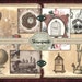 Steampunk Junk Journal Digital Kit, Vintage Victorian Fantasy Ephemera ...