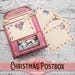 Christmas Mailbox Printable, Postbox, Letter to Santa, Mini Papercraft ...
