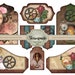 Steampunk Junk Journal Digital Kit, Vintage Victorian Fantasy Ephemera ...