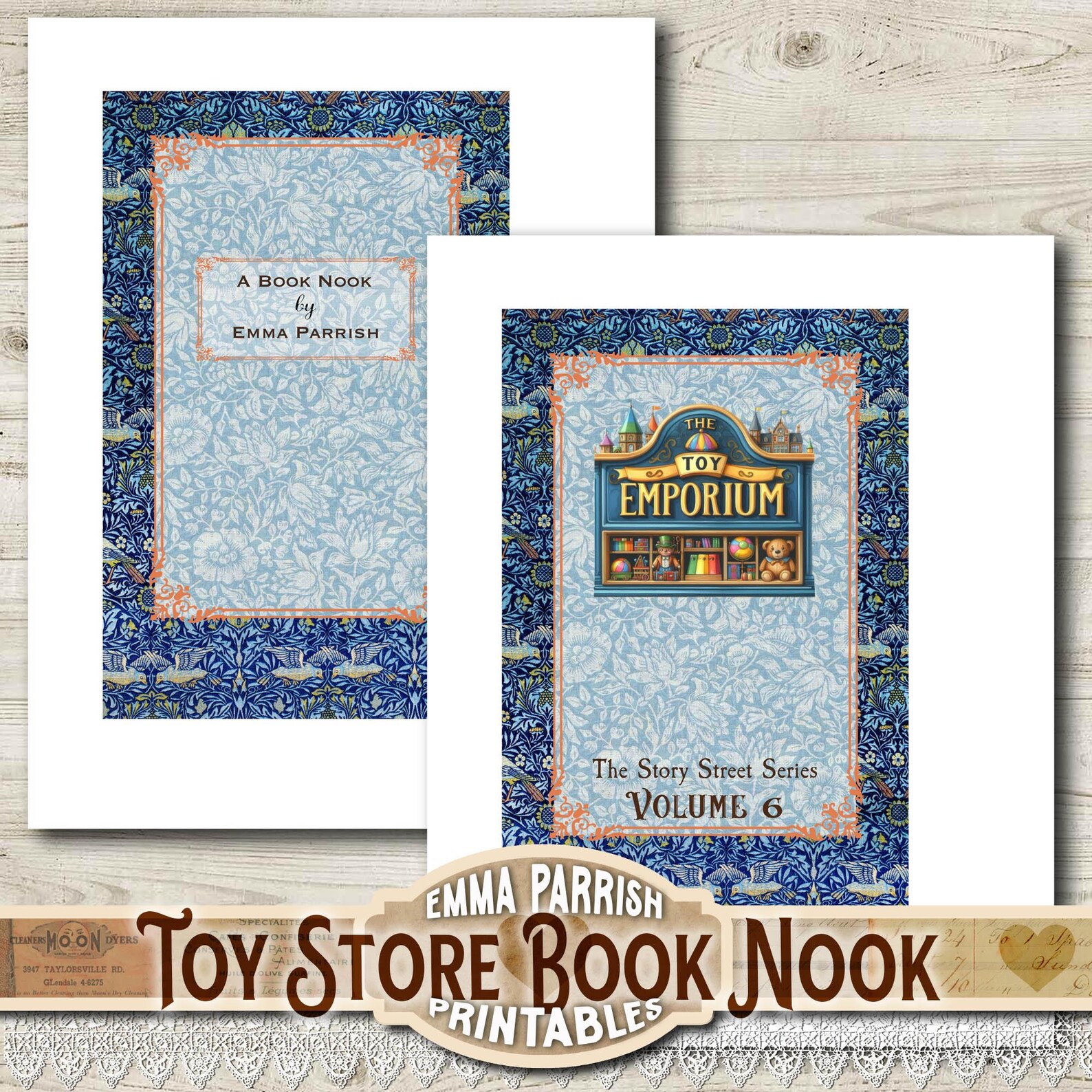 Toy Store Book Nook Printable Kit, Christmas Gift & Decor, 3D DIY ...