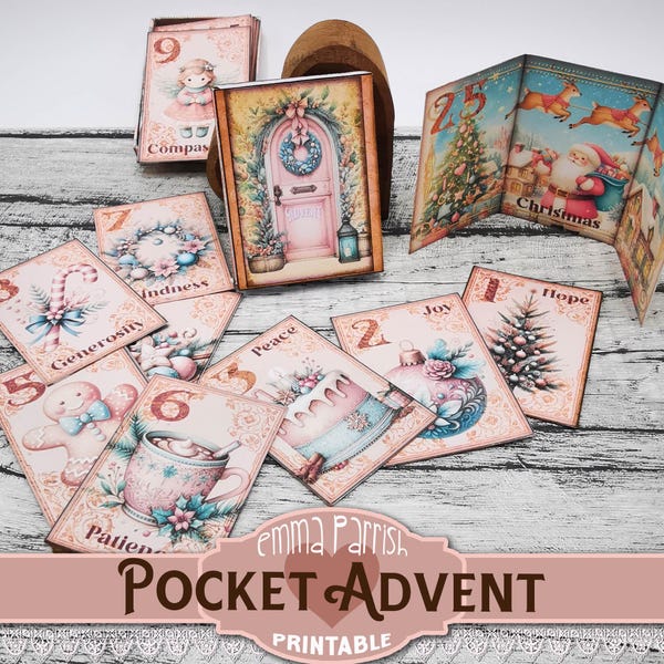 Advent Cards - Etsy