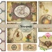 Steampunk Junk Journal Digital Kit, Vintage Victorian Fantasy Ephemera ...