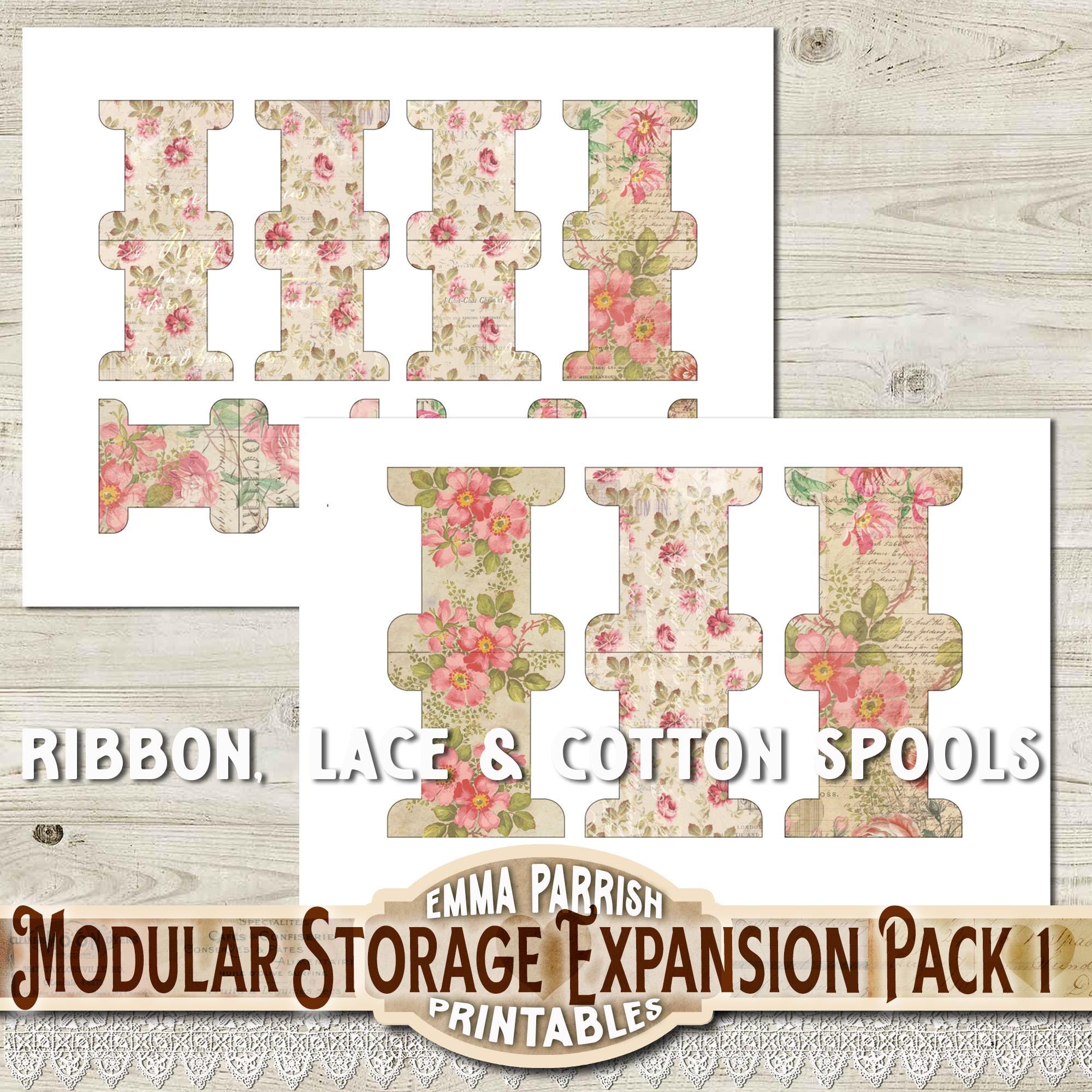 Modular Storage System Expansion Pack, Printable, Papercraft, Craft ...