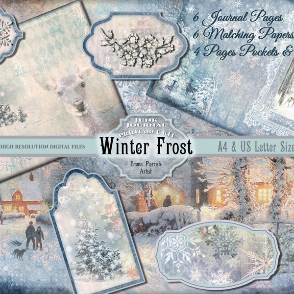 Winter Scrapbooking - Etsy