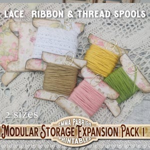 Modular Storage System Expansion Pack, Printable, Papercraft, Craft ...