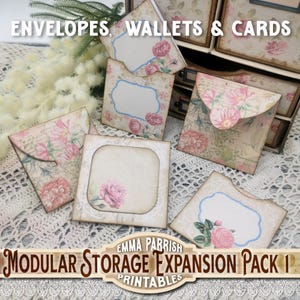 Modular Storage System Expansion Pack, Printable, Papercraft, Craft ...