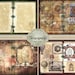 Steampunk Junk Journal Digital Kit, Vintage Victorian Fantasy Ephemera ...
