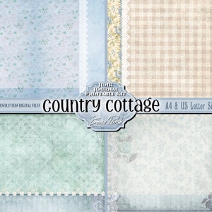 Cottagecore Printable Junk Journal Kit, Cottagecore Decor, Country ...