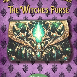 The Witches Purse Printable Junk Journal Folio, 10 Interactive ...