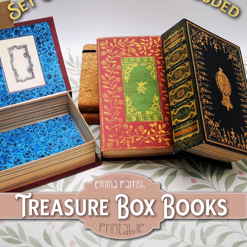 Storage Box That Looks Like a Book - Etsy