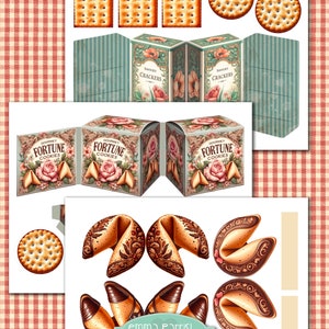 Foodie Hamper Printable Junk Journal Folio, Food Lover, Chocolate ...