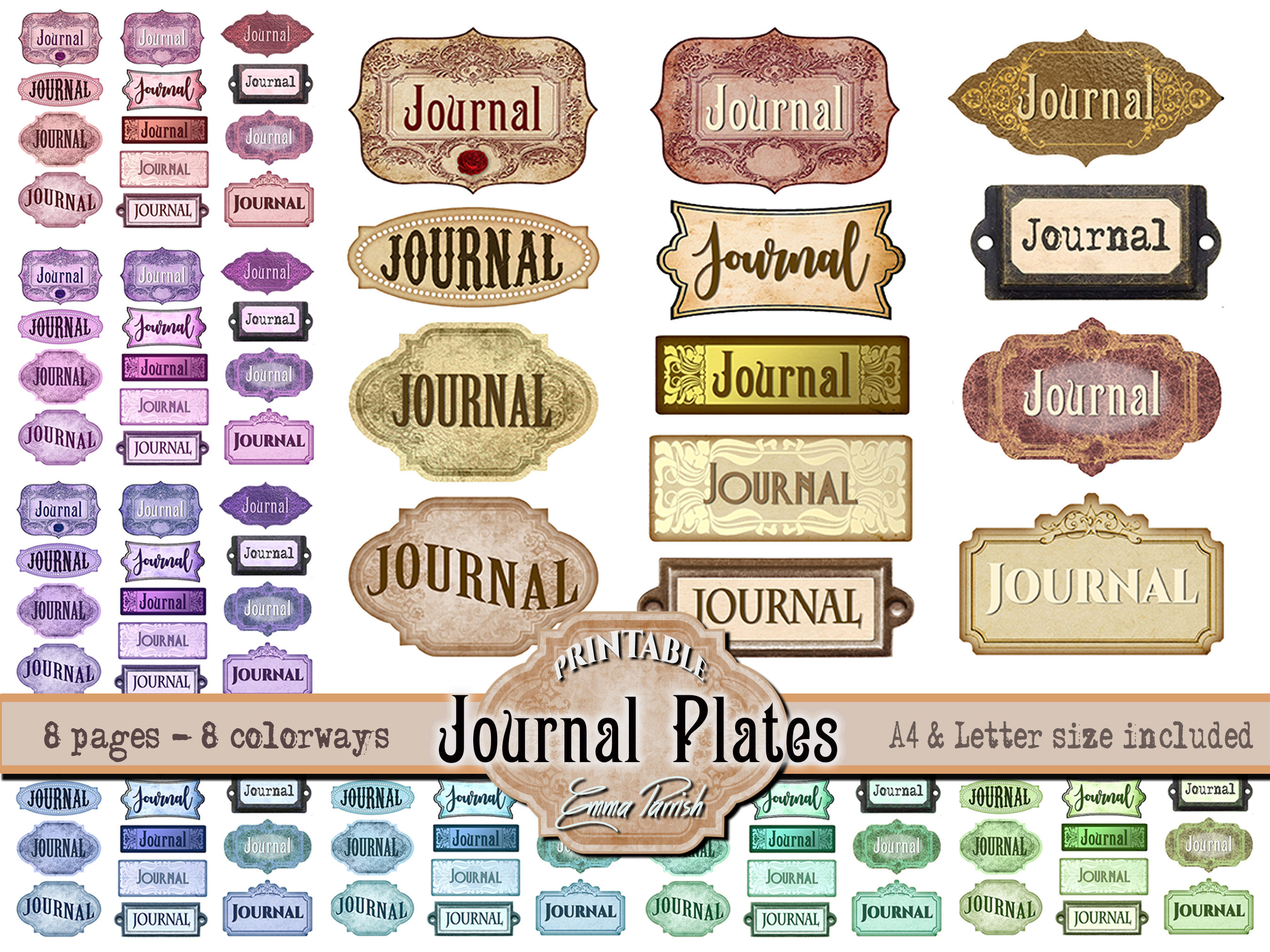 Printable Junk Journal Words Kit Junk Journal Printable | Etsy UK