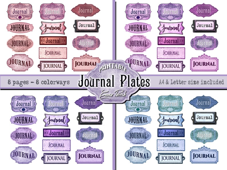 Printable Junk Journal Words Kit Junk Journal Printable | Etsy UK