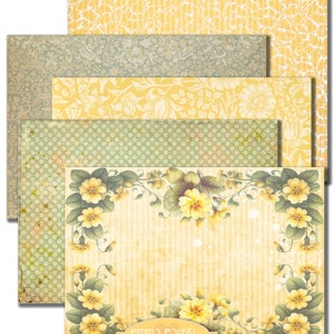 Primrose Fairies Printable Journal Kit, Flower Fairy, Junk Journal ...