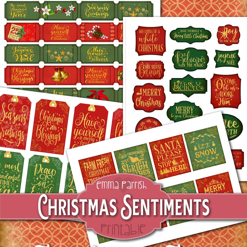 Christmas Embellishments - Etsy