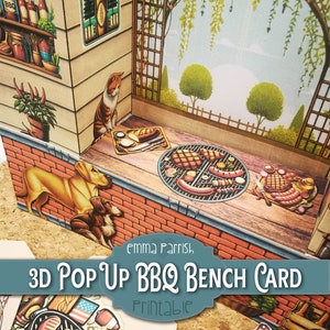 Pop up Bench Card Making Bundle, Male Mens Blue Boys Cards, Cricut PNG ...