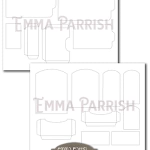 Printable Loaded Tag Template Bundle, Commercial Use, PNG, JPEG, Cricut ...
