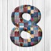 Quilt Fabric Numbers: Digital PNG Files (instant Download) - Etsy