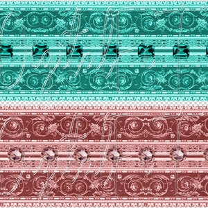 Digital Borders Clip Art -digital Ribbon Clipart -instant Download ...