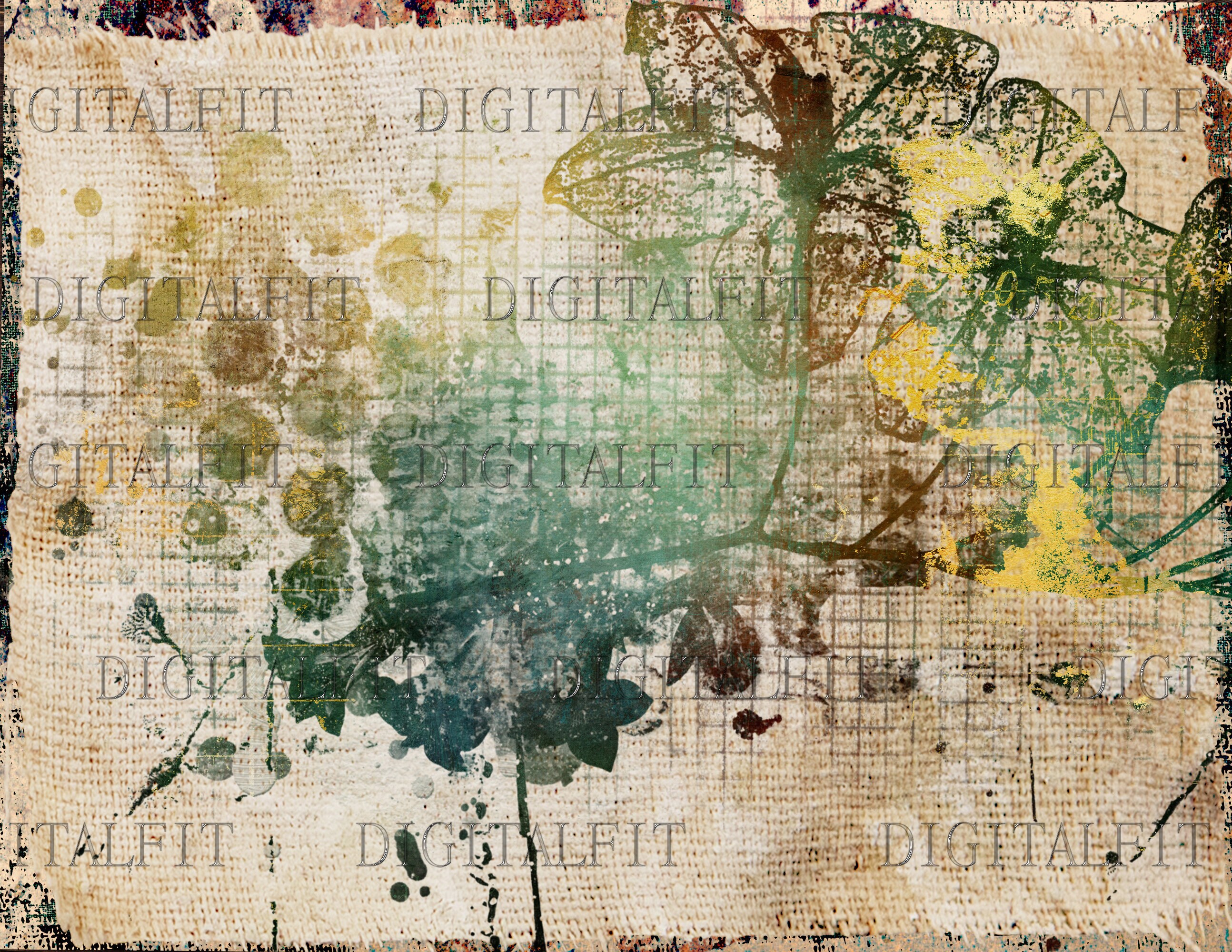 Bright Colorful Journal Pages Collage Sheets 9 Digital Junk | Etsy