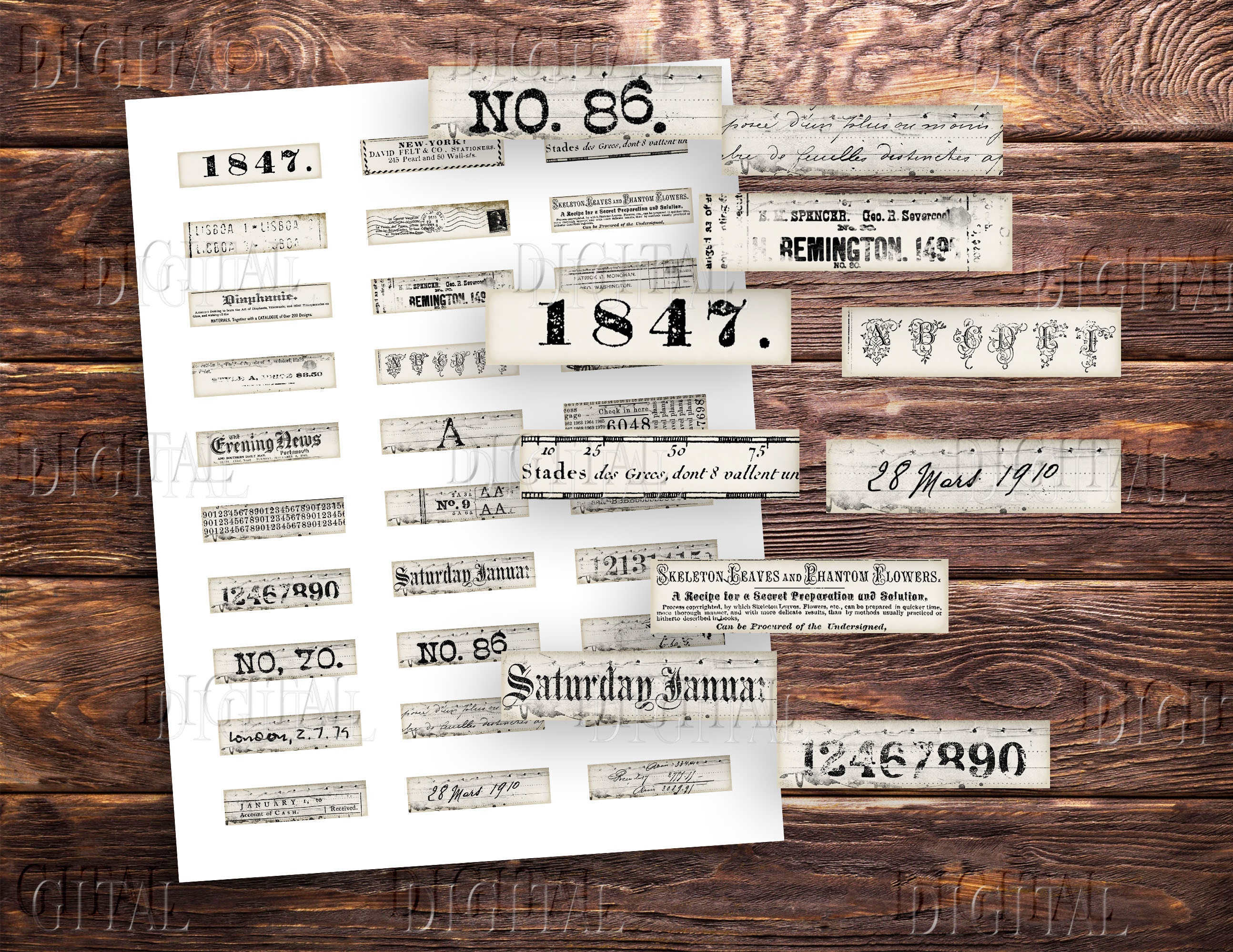 Digital Journal Stickers Set 1 30 Printable Stickers for - Etsy