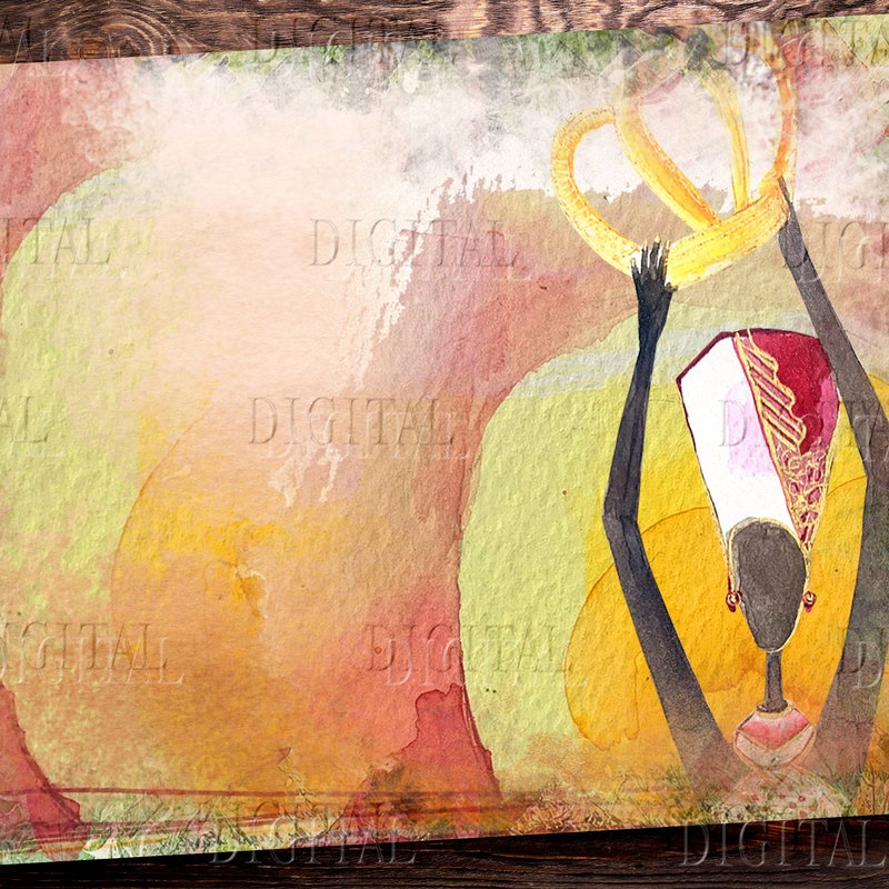 Africa Digital Paper - Etsy