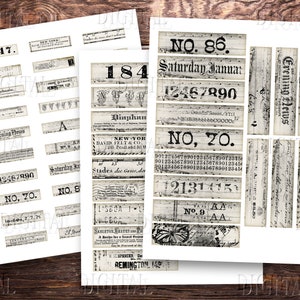 Digital Journal Stickers, Set 1, 30 Printable Stickers for Journaling ...