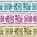 9 Vintage Digital Scrapbooking Ribbon Lace JPG Digital Files - Etsy