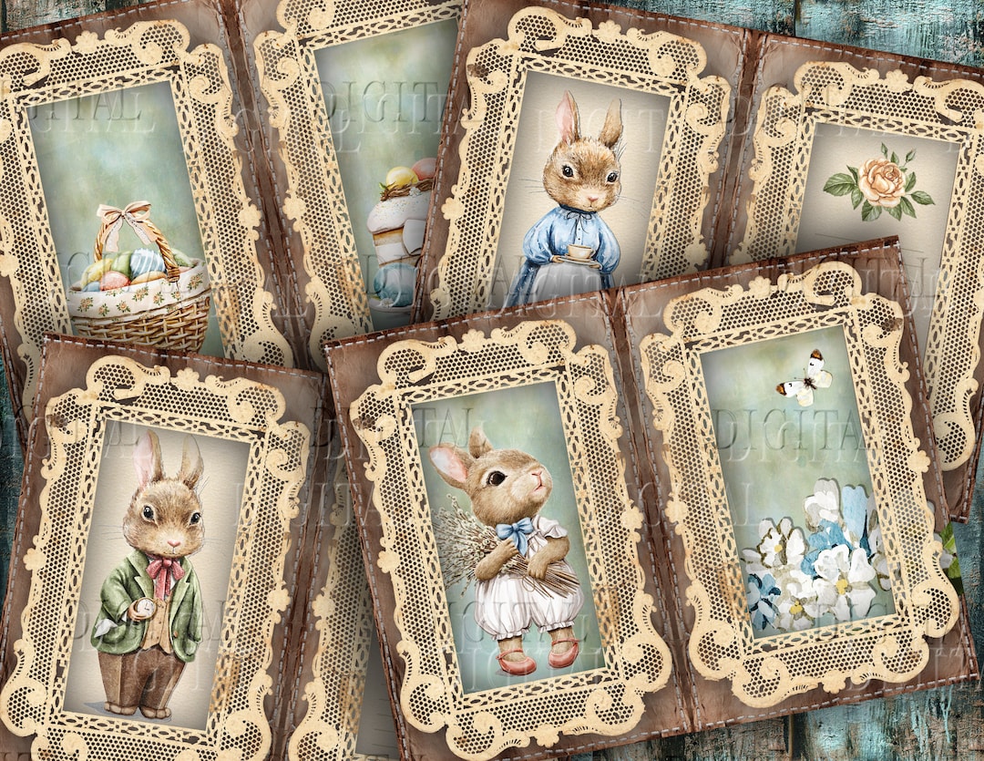 Easterjunk Journal Pages, Easter Printable Paper, Easter Lined Writing ...