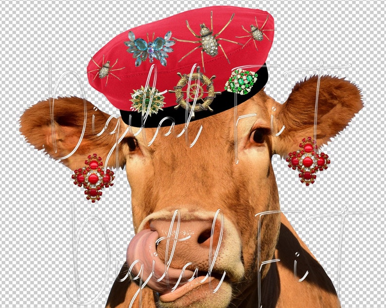 Cow Digital File PNG - Etsy