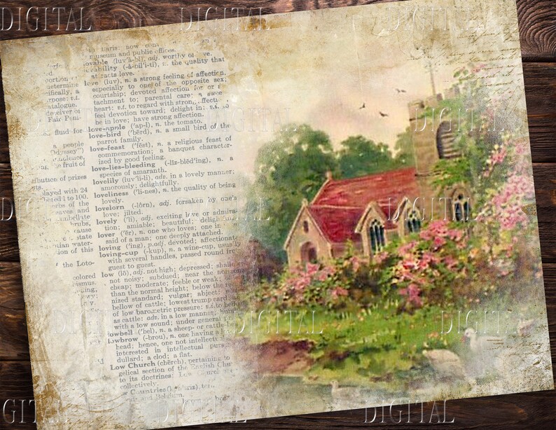 Vintage Spring Junk Journal Kit Junk Journal Pages Printable - Etsy