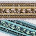 5 Vintage Digital Scrapbooking Ribbon Lace PNG Digital Files - Etsy
