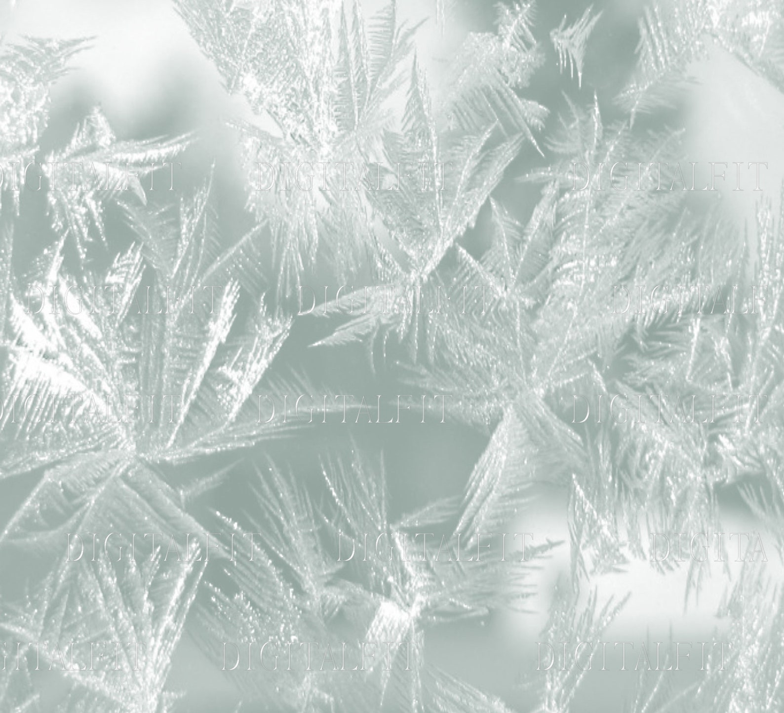 20 Frozen Winter Window Digital Frozen Glass Paper | Etsy