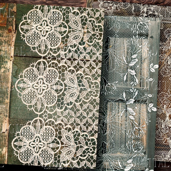 Lace Printable - Etsy