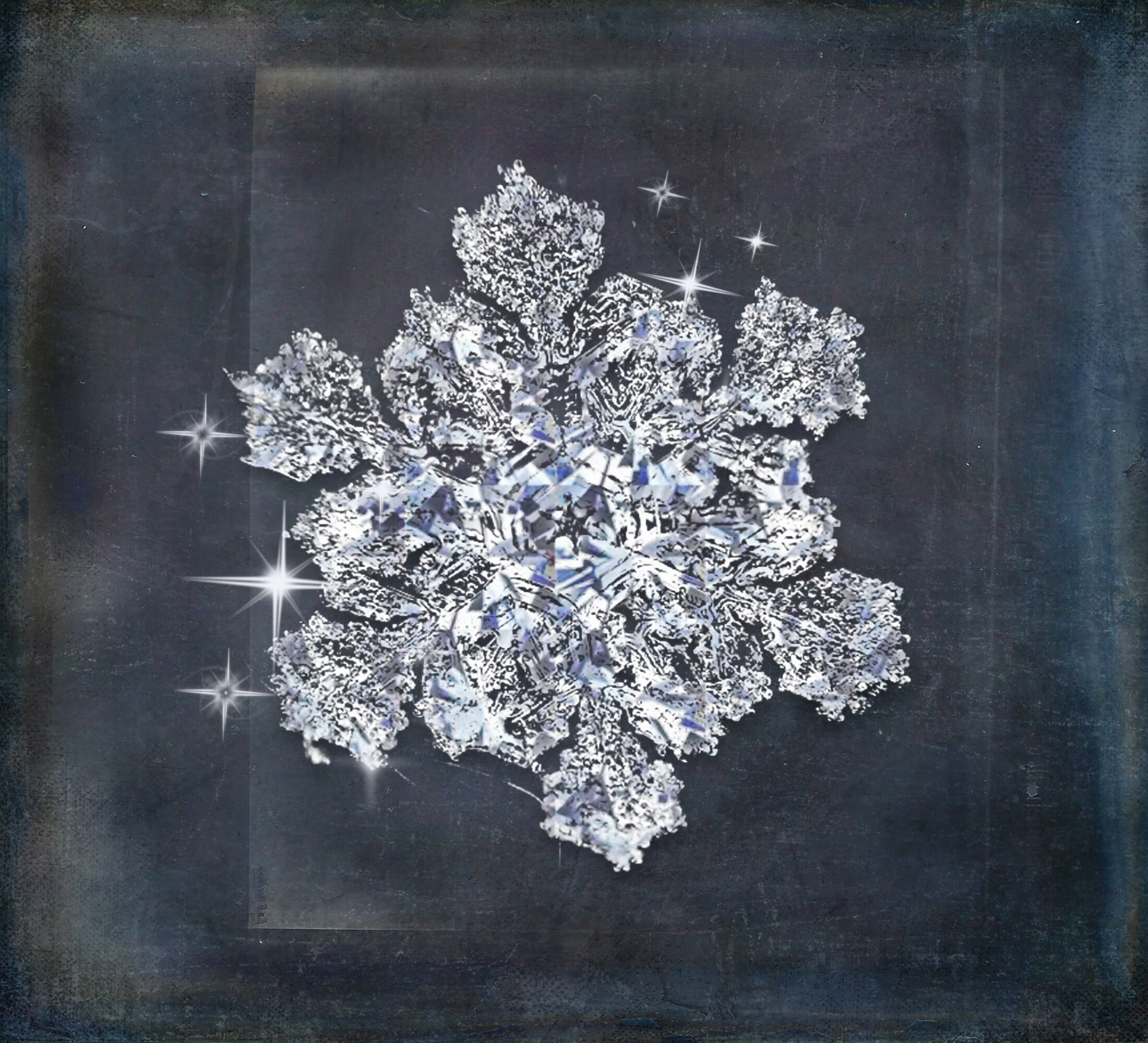 Snowflakes PNG 10 Sparkly Digital Snowflakes Winter Clipart | Etsy