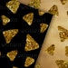 Black & Gold Glitter Digital Paper, Printable, Commercial Use - Etsy