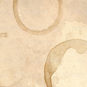 Coffee Stained Paper: 15 Digital Junk Journal Pages (PDF) - Etsy