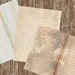 Grunge Notebook Paper, Lined Writing Paper, Grunge Junk Journal ...