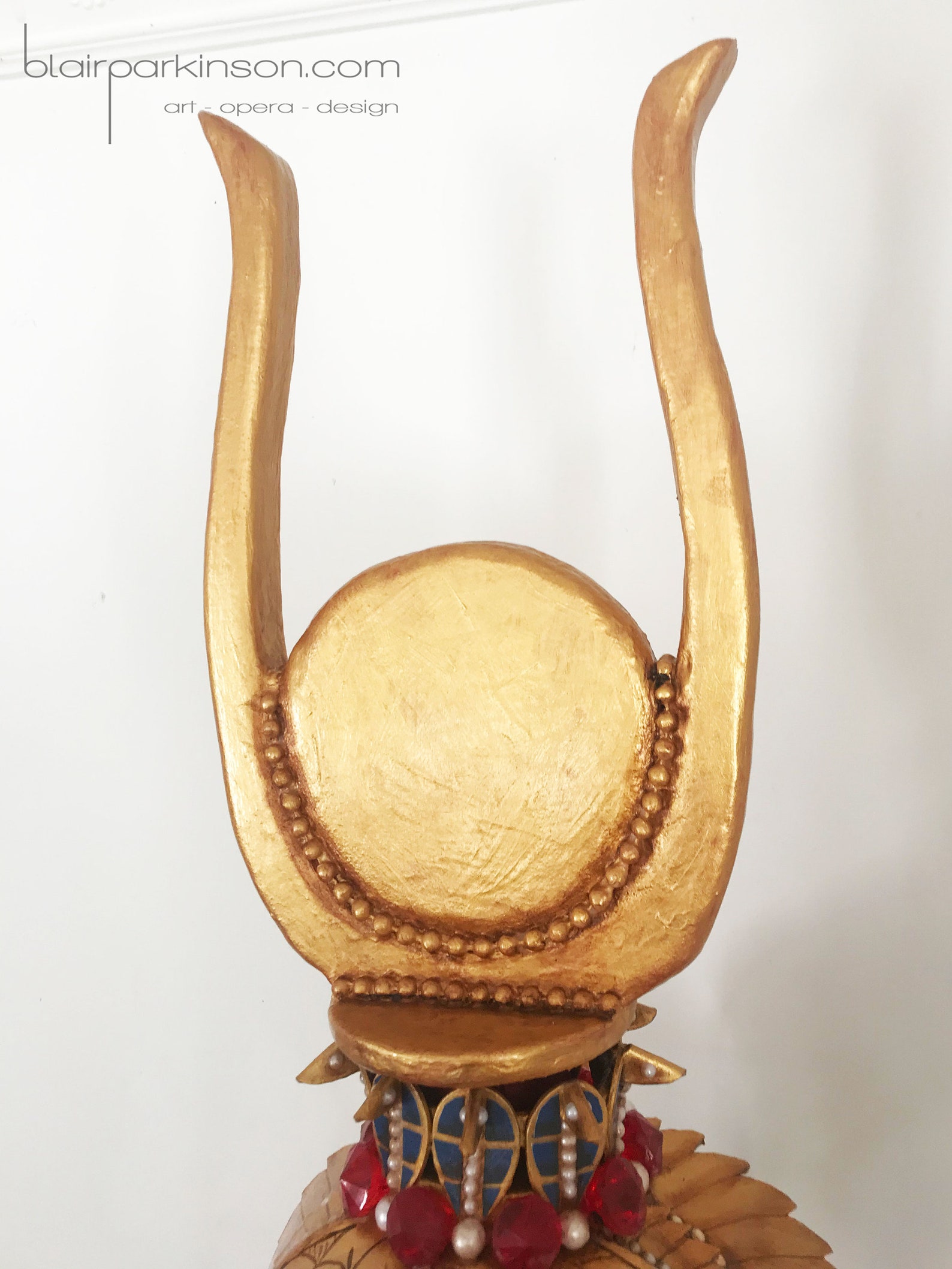 Crown of the Ancient Egyptian Goddess Hathor | Etsy