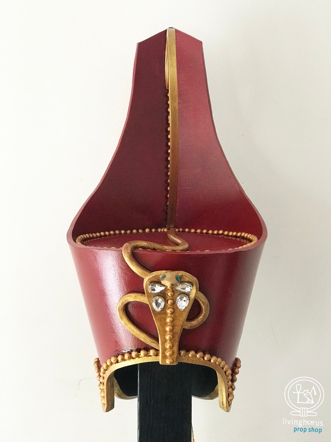 Ancient Egyptian Red Crown - Etsy