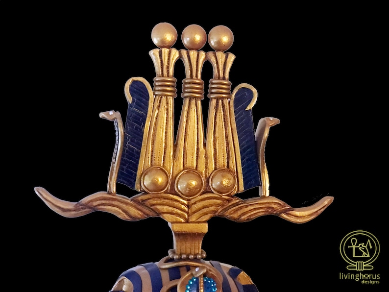 Ancient Egyptian Pharaoh Tutankhamun Hemhem Crown, King Tut - Etsy