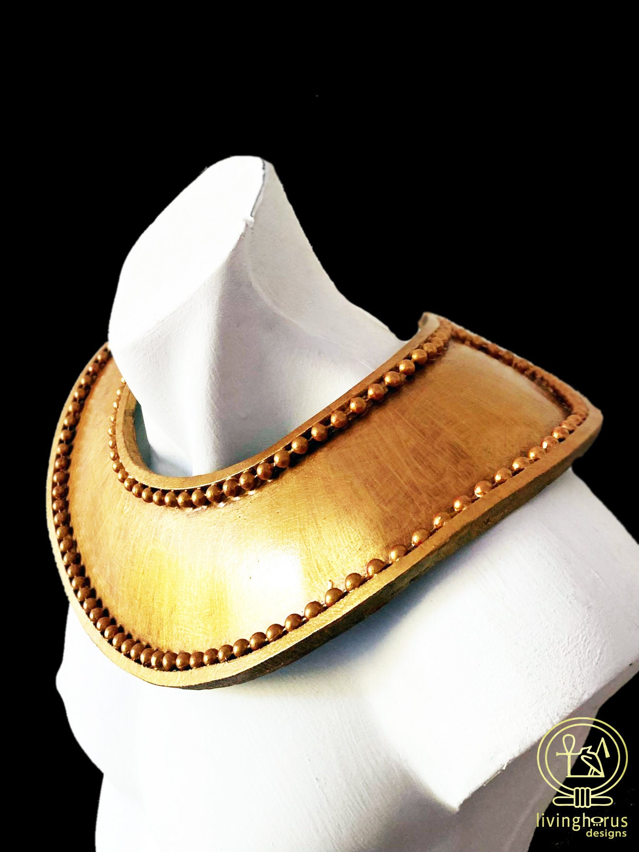 Golden Ancient Egyptian Tutankhamun Usekh Collar - King Tut - Etsy
