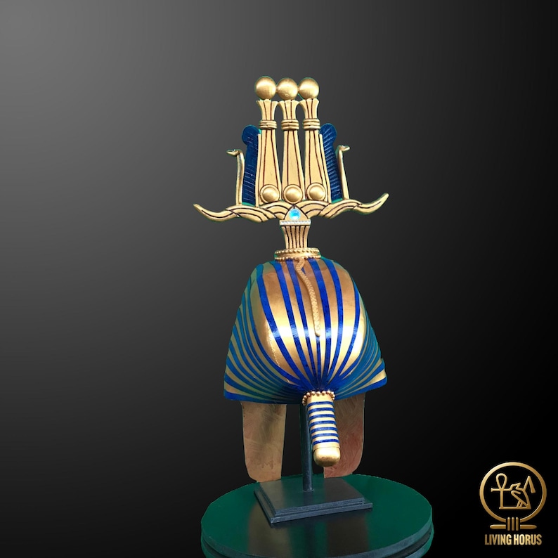 Ancient Egyptian Pharaoh Tutankhamun Hemhem Crown, King Tut - Etsy
